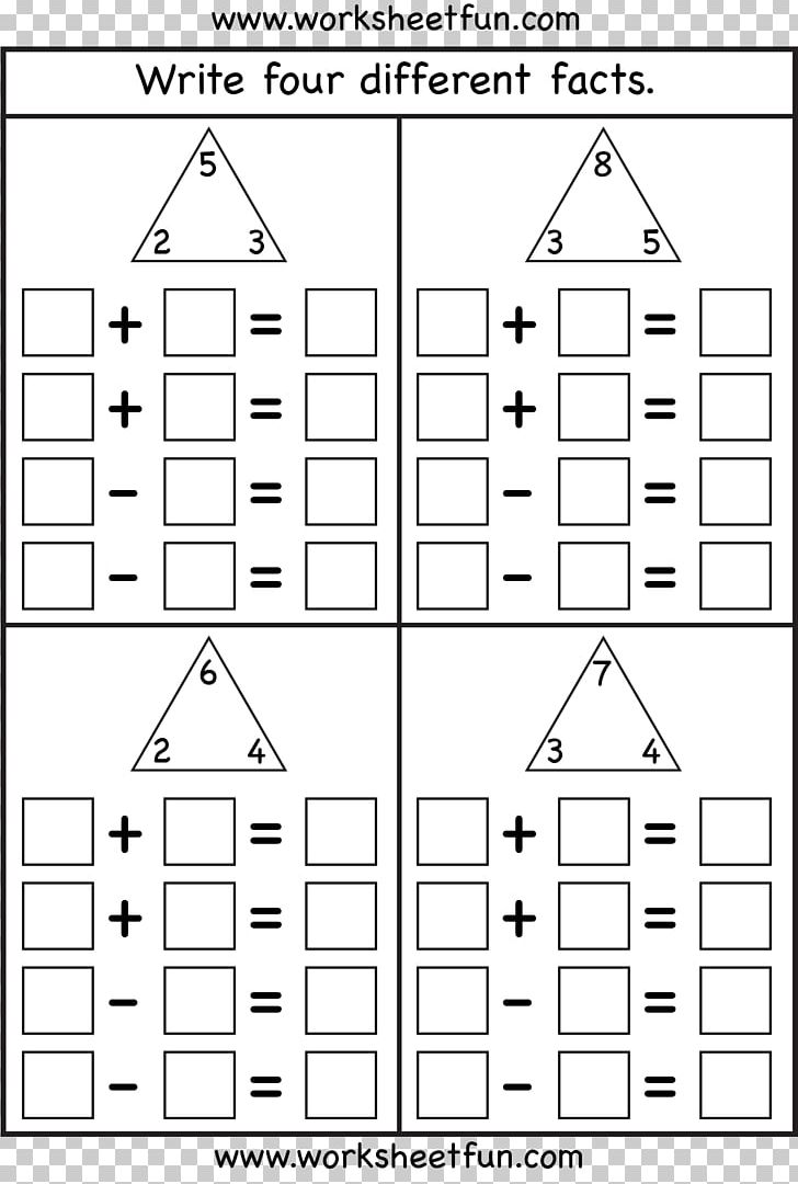 Fact Multiplication Table Mathematics Worksheet PNG Clipart Addition