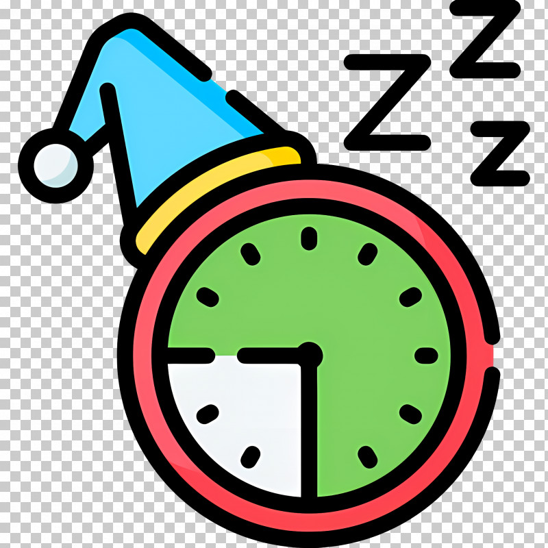 Sleep Zzz - Clock With Sleep Cap And Zzz PNG, Clipart, Alarm, Bedtime ...