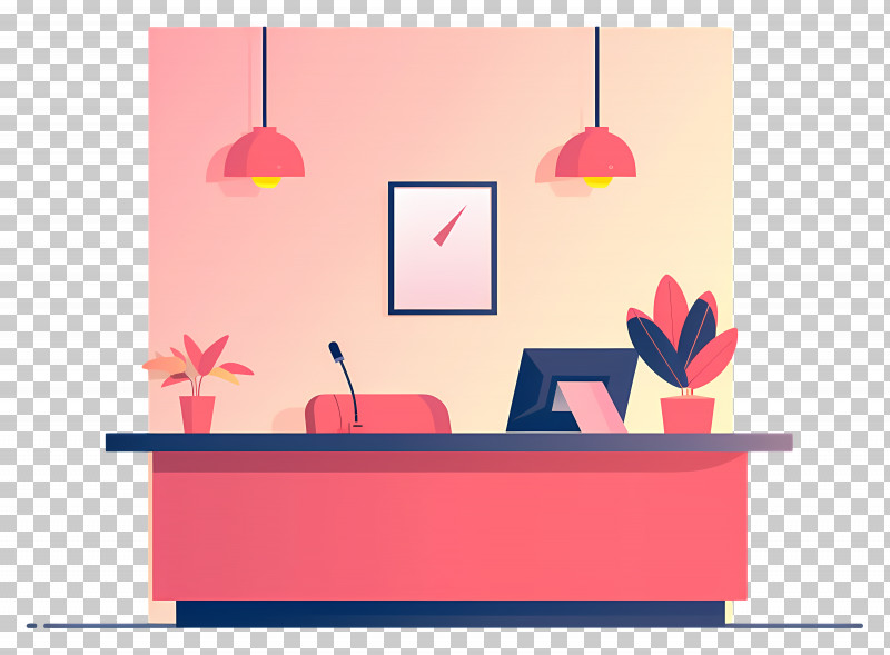 Reception Desk - Reception Desk In Office PNG, Clipart, Furniture ...