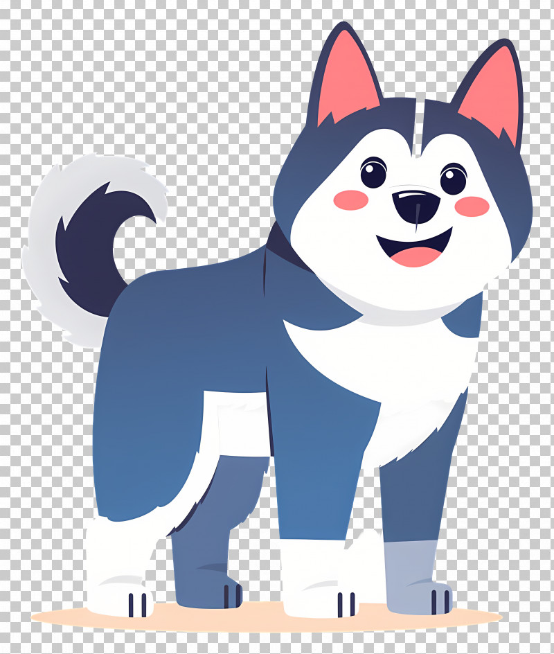 Siberian Husky - Cartoon Husky Dog PNG, Clipart, Animal, Cartoon ...