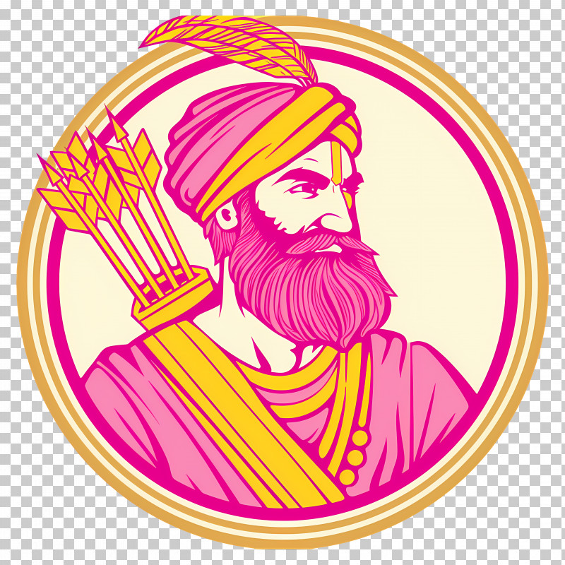 Indian Man - Pink And Yellow Warrior With Arrows PNG, Clipart, Archer ...