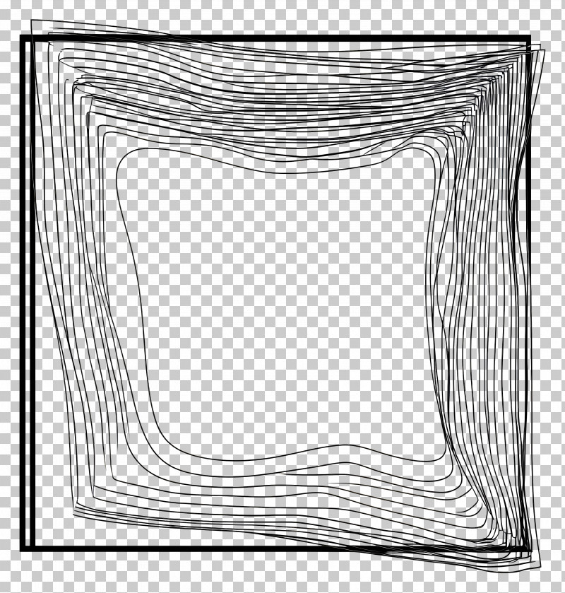Rectangle Simple Frame - Abstract Square Line Art PNG, Clipart ...