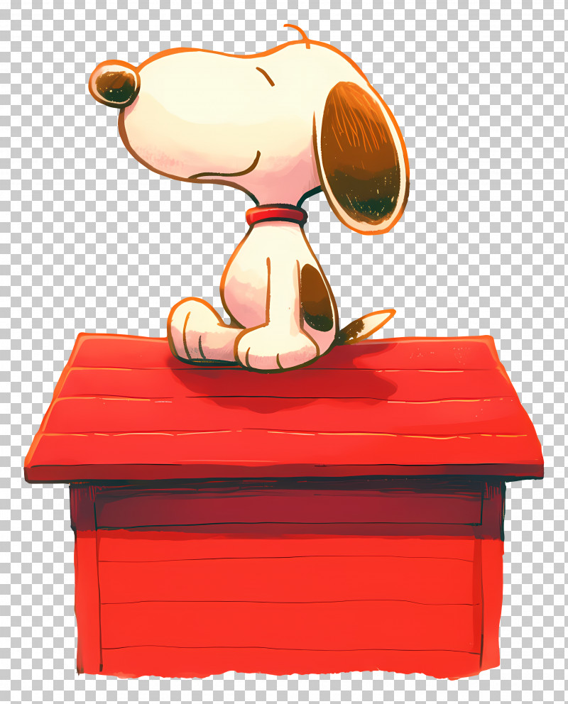Snoopy - Cartoon Dog On Red Doghouse PNG, Clipart, Cartoon Dog On Red ...