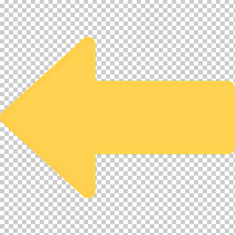 Arrow Left - Yellow Arrow Pointing Left PNG, Clipart, Arrow Left, Arrow ...