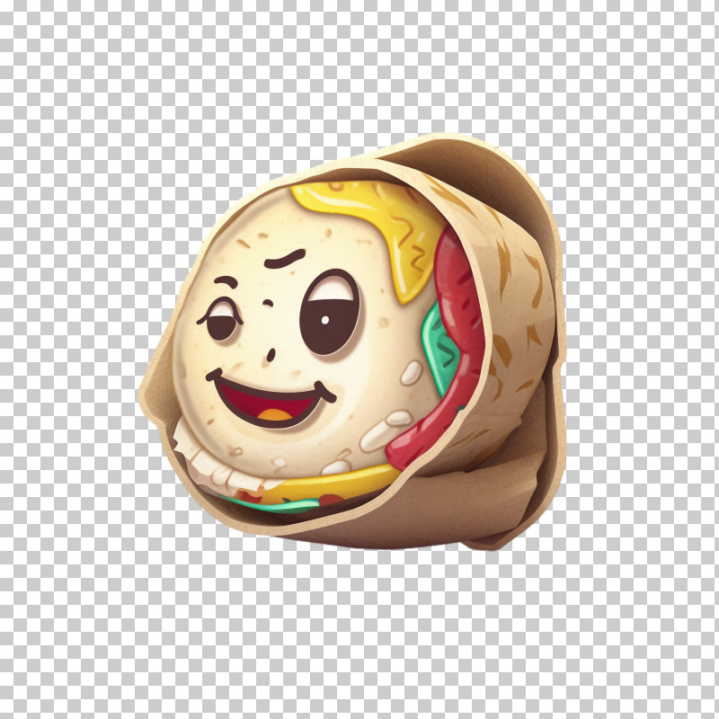 Burrito - Smiling Burrito With Vegetables PNG, Clipart, Burrito, Lunch ...