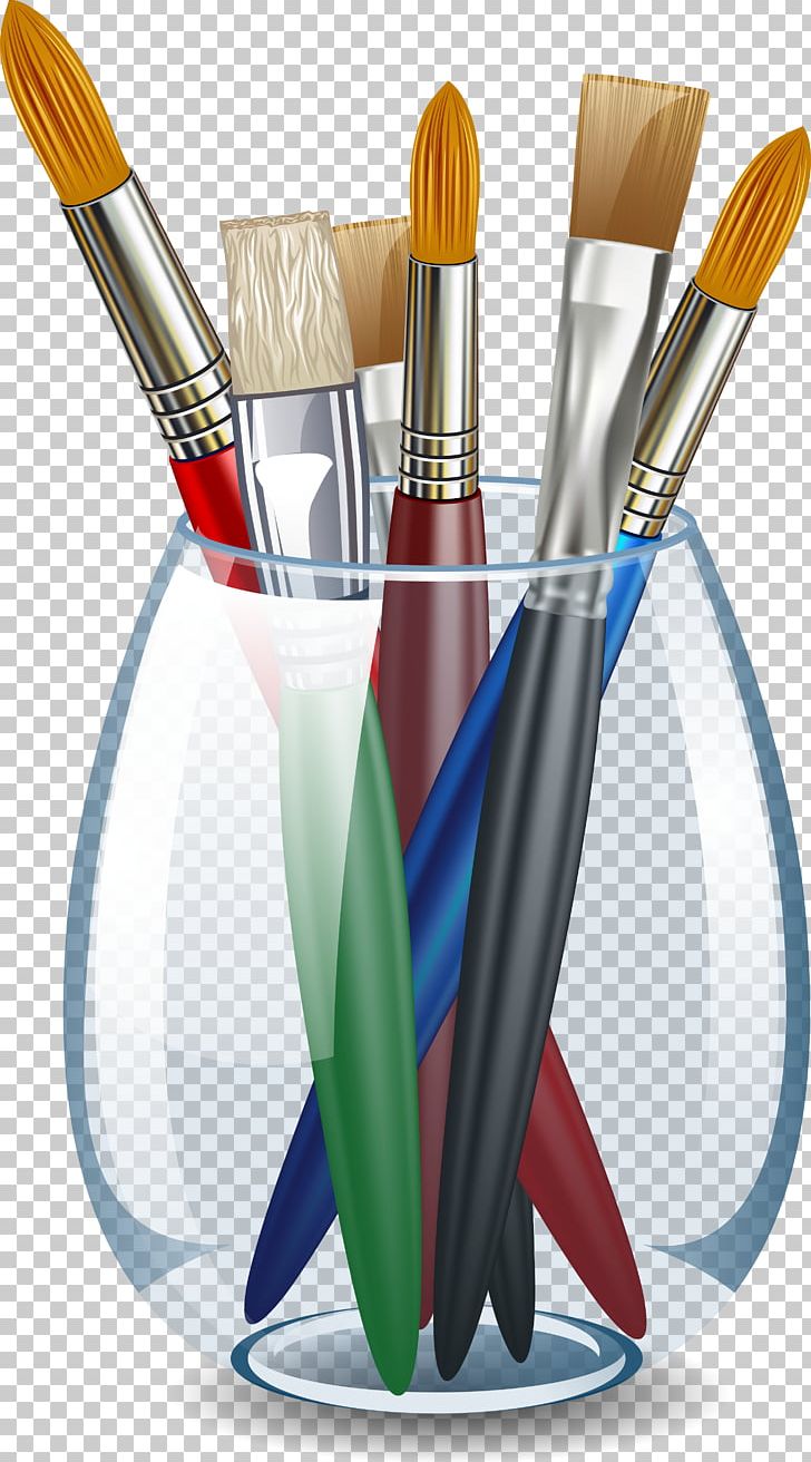 Palette Pencil Paintbrush Painting PNG Clipart Art Brush Brushes 