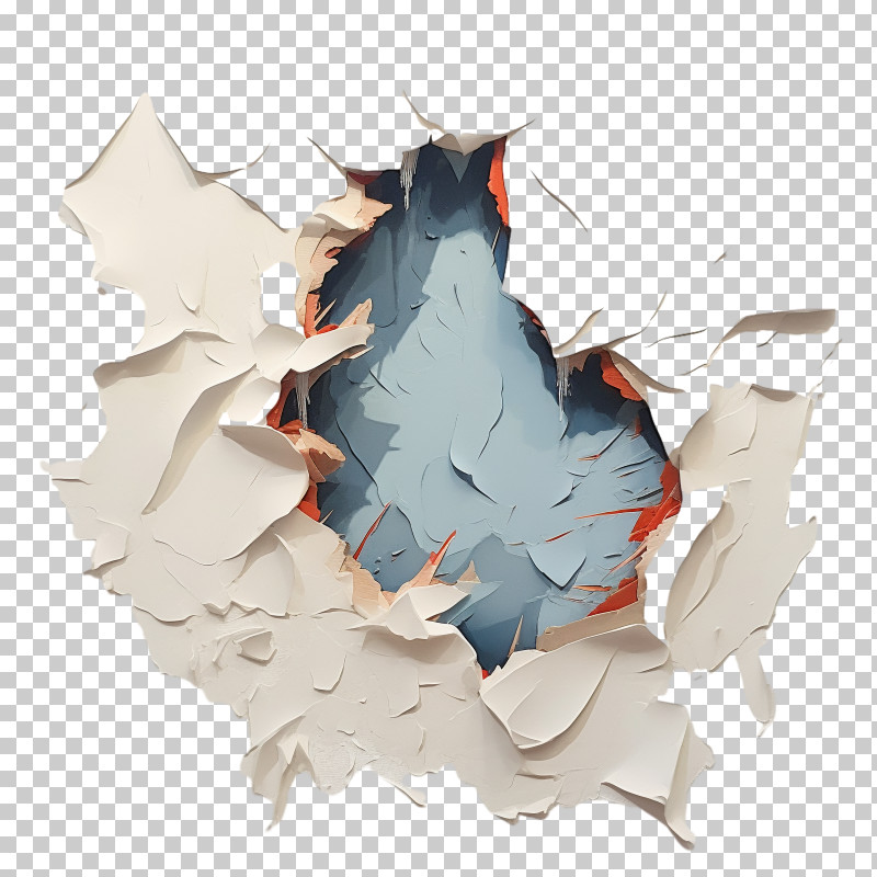 Torn Paper - Hole In Wall With Cracked Edges PNG, Clipart, Accident ...