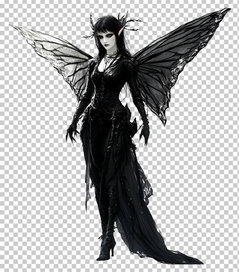 Dark Fairy - Dark Fairy With Wings PNG, Clipart, Costume, Dark, Dark ...