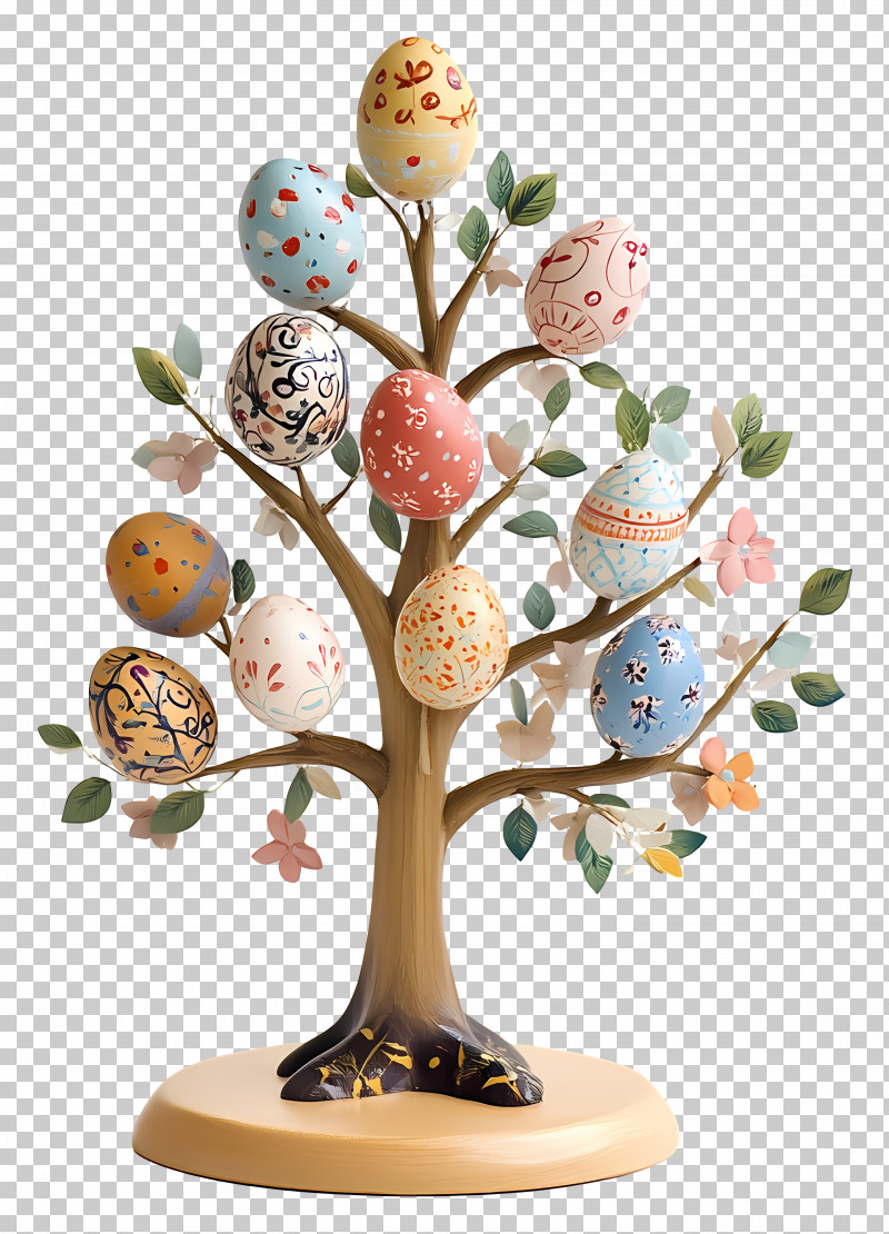 Cute Easter - Decorative Easter Egg Tree PNG, Clipart, Art, Celebration ...