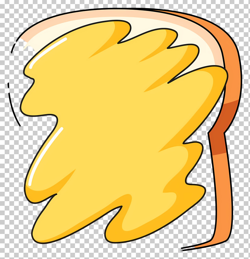Toast - Cartoon Toast With Spread PNG, Clipart, Bread, Breakfast ...