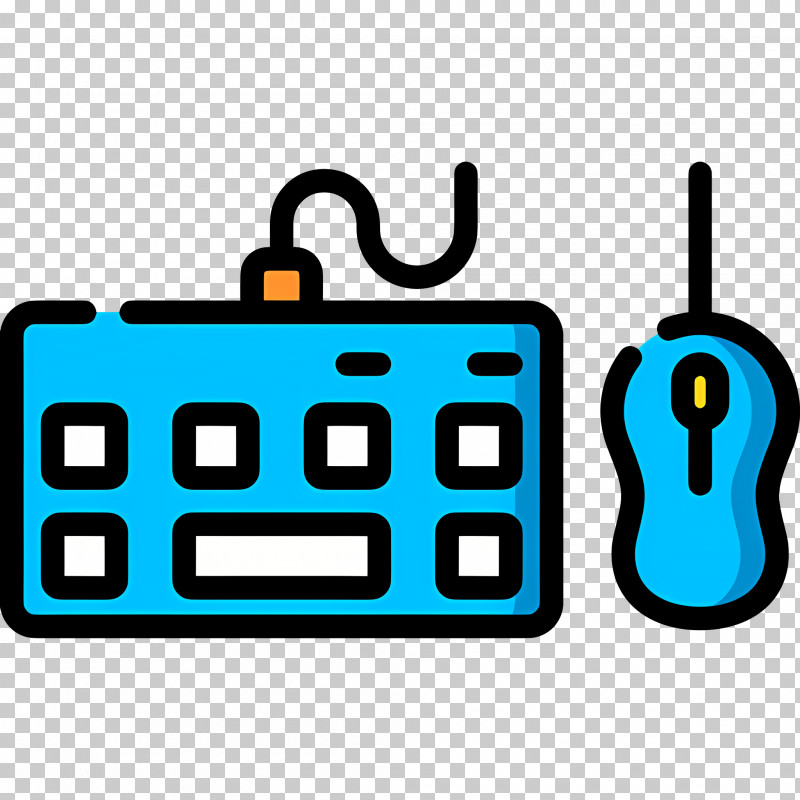 Computer Keyboard - Blue Keyboard And Mouse Illustration PNG, Clipart, Computer, Computer ...