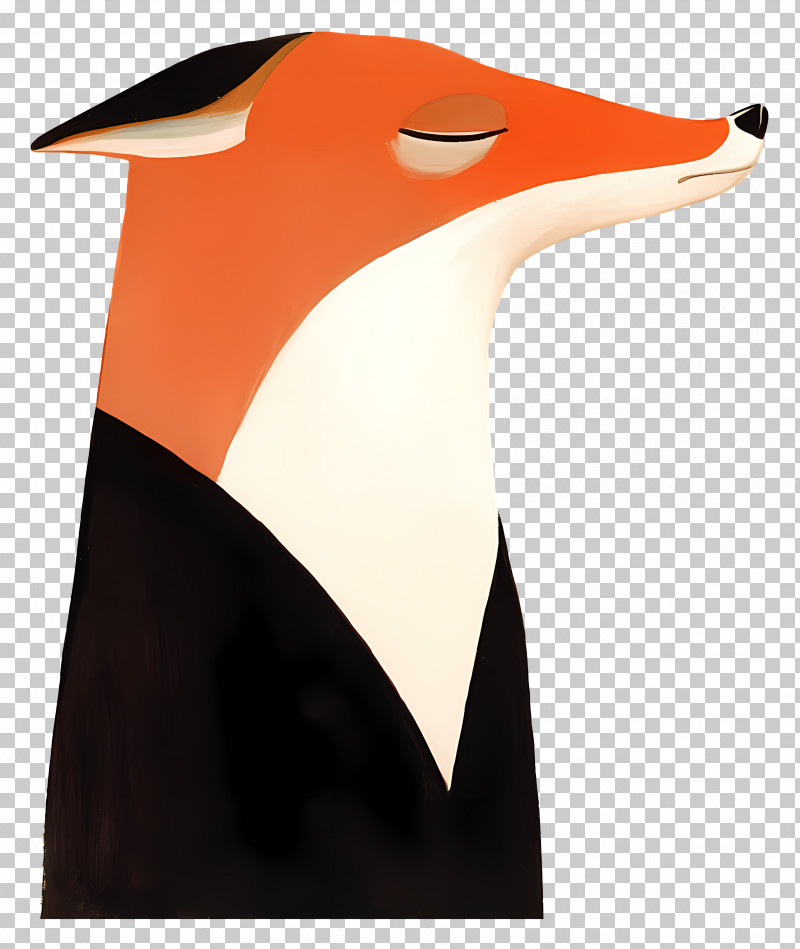 Cute Fox - Stylized Fox Portrait PNG, Clipart, Art, Cute Fox, Elegant ...