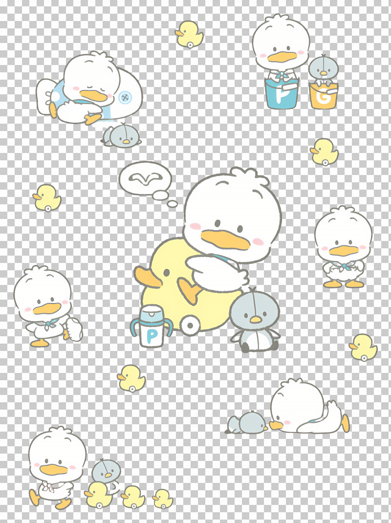 Pekkle - Cute Ducks In Playful Cartoon Style PNG, Clipart, Adorable ...