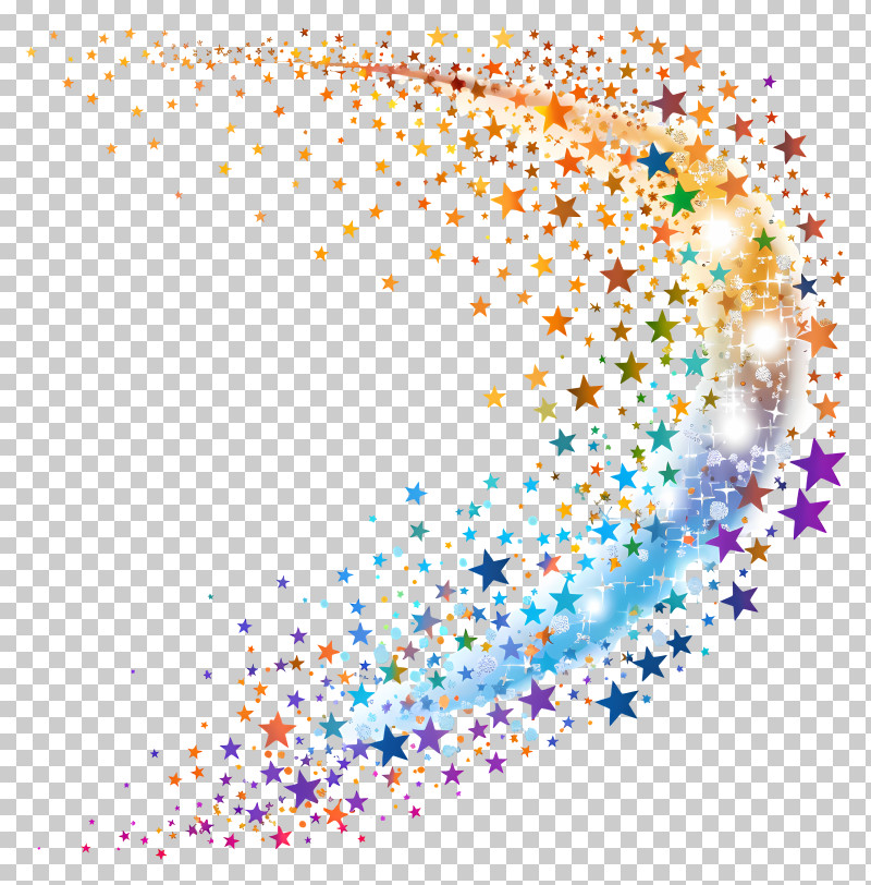 Sparkle - Colorful Trail With Shining Stars And Sparkles PNG, Clipart, Abstract Light ...