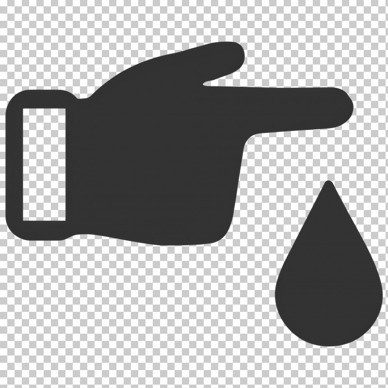 Diabetes - Minimalist Hand And Drop Icon Illustration PNG, Clipart ...