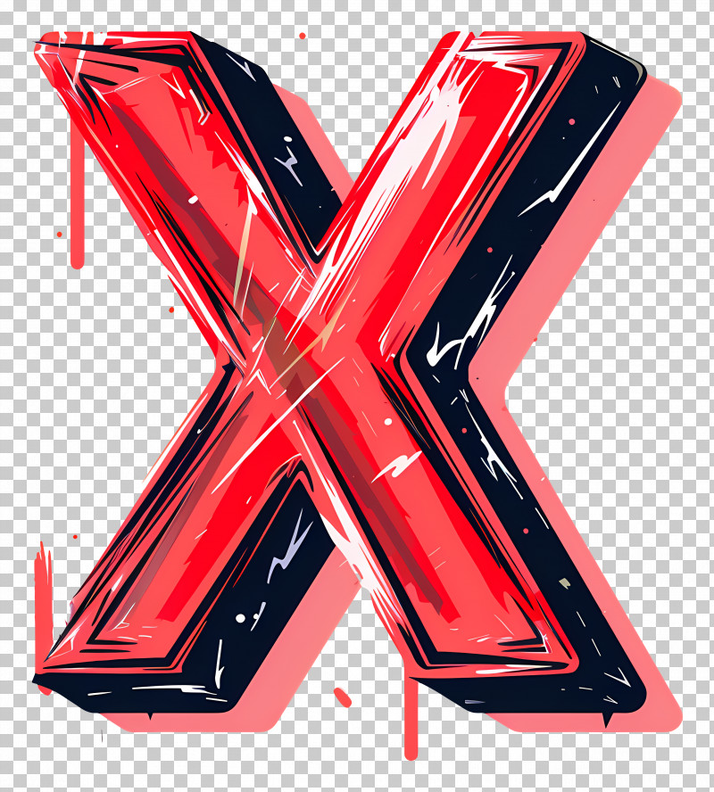 Letter X - Bold Red Letter X PNG, Clipart, Bold, Design, Graphic, Letter X, Red Free PNG Download