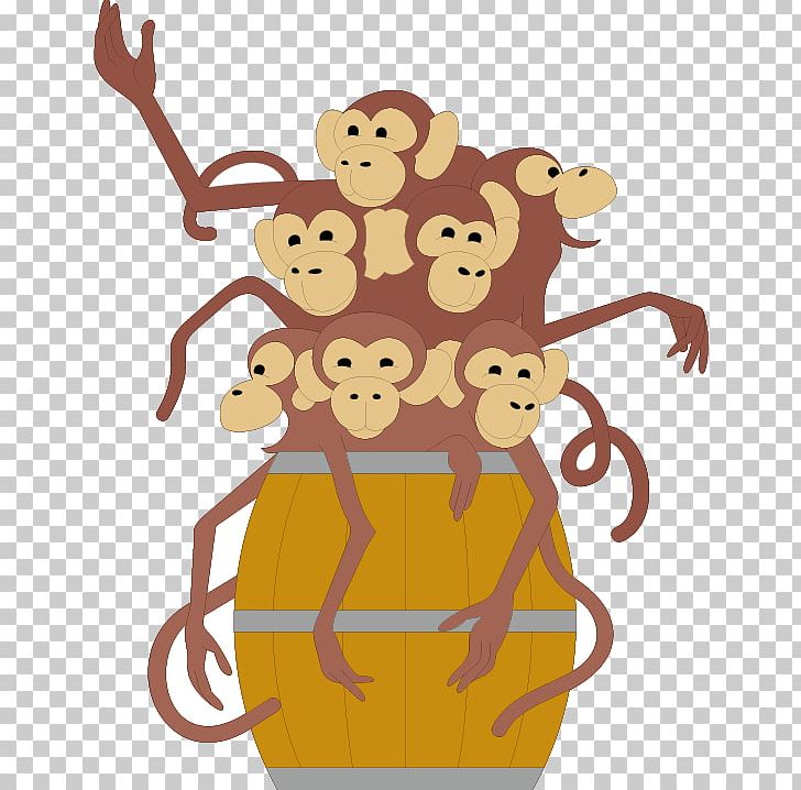 Barrel Of Monkeys Paper PNG Clipart Animals Area Art Barrel 