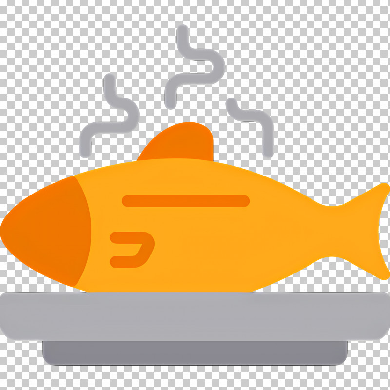 Sea Food - Steaming Cooked Fish On A Plate PNG, Clipart, Bright Orange ...