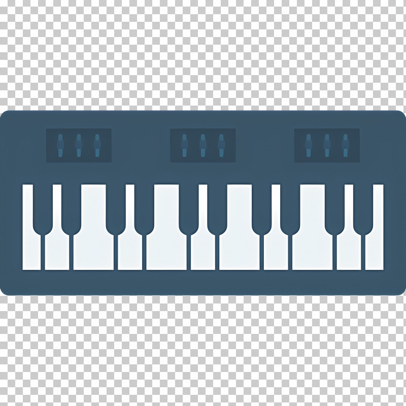 Piano Keyboard - Flat Style Piano Keyboard Icon PNG, Clipart, Digital ...