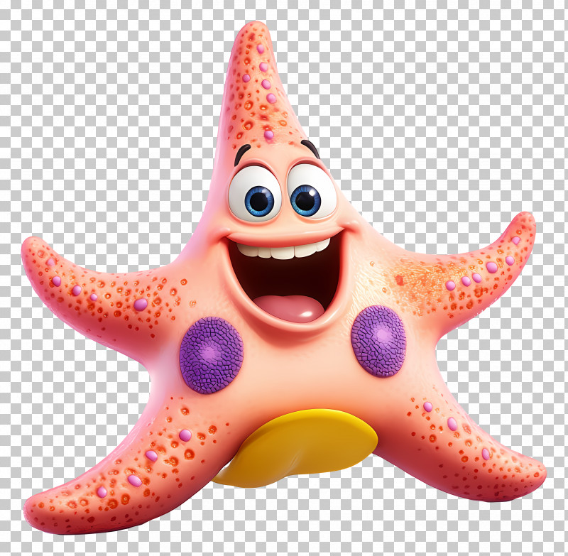 Starfish - Smiling Starfish Cartoon Character PNG, Clipart, Animated ...