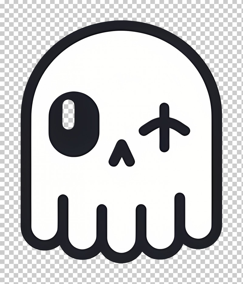 Cartoon Ghost - Simple Skull Icon PNG, Clipart, Black, Cartoon, Cartoon ...