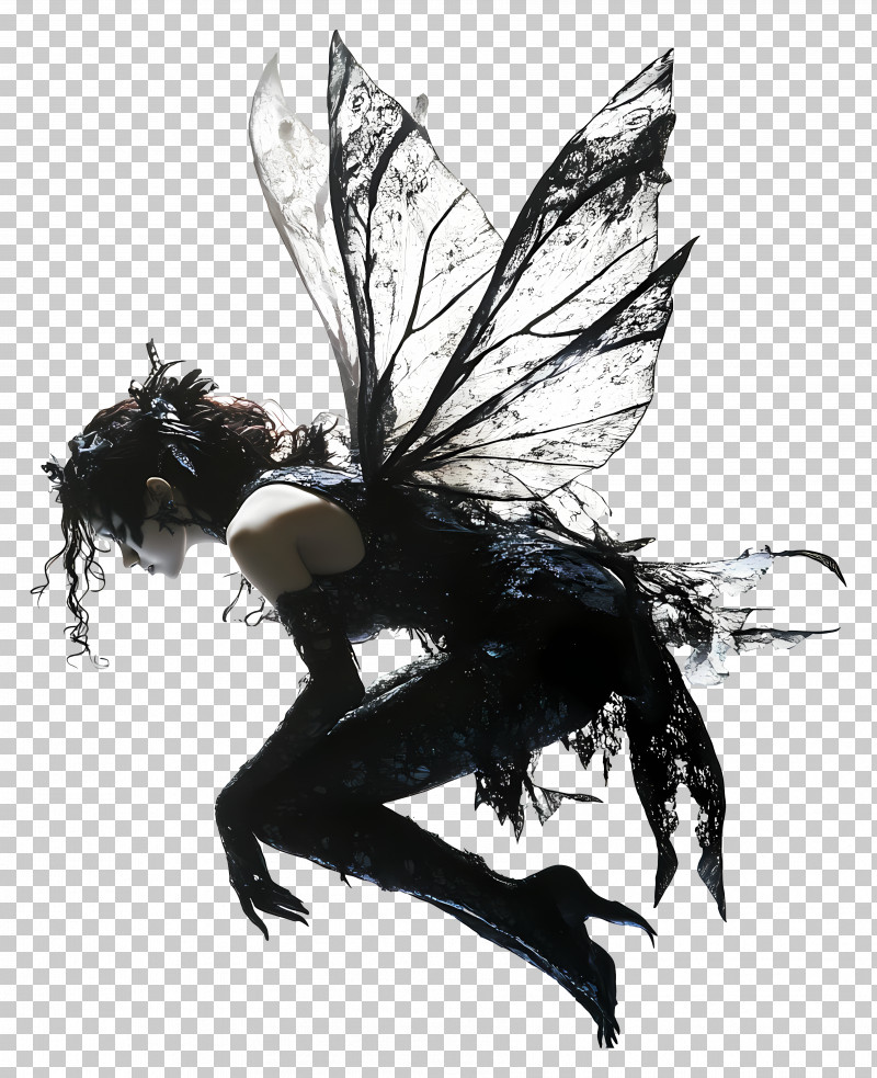 Dark Fairy - Dark Fairy In Silhouette PNG, Clipart, Dark Fairy ...