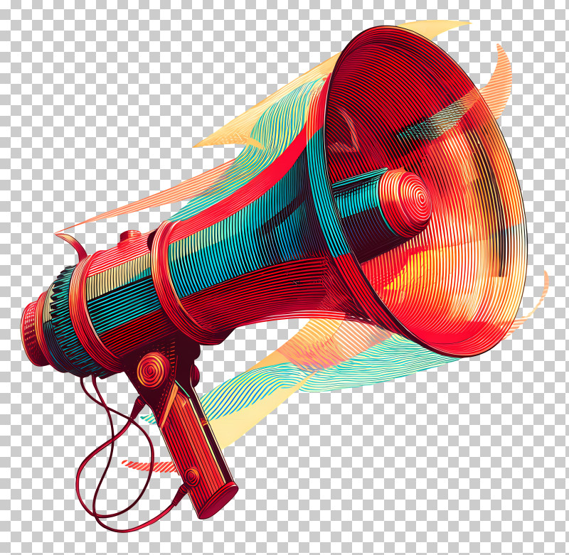 Megaphone - Colorful Megaphone For Announcements PNG, Clipart, Amplify ...