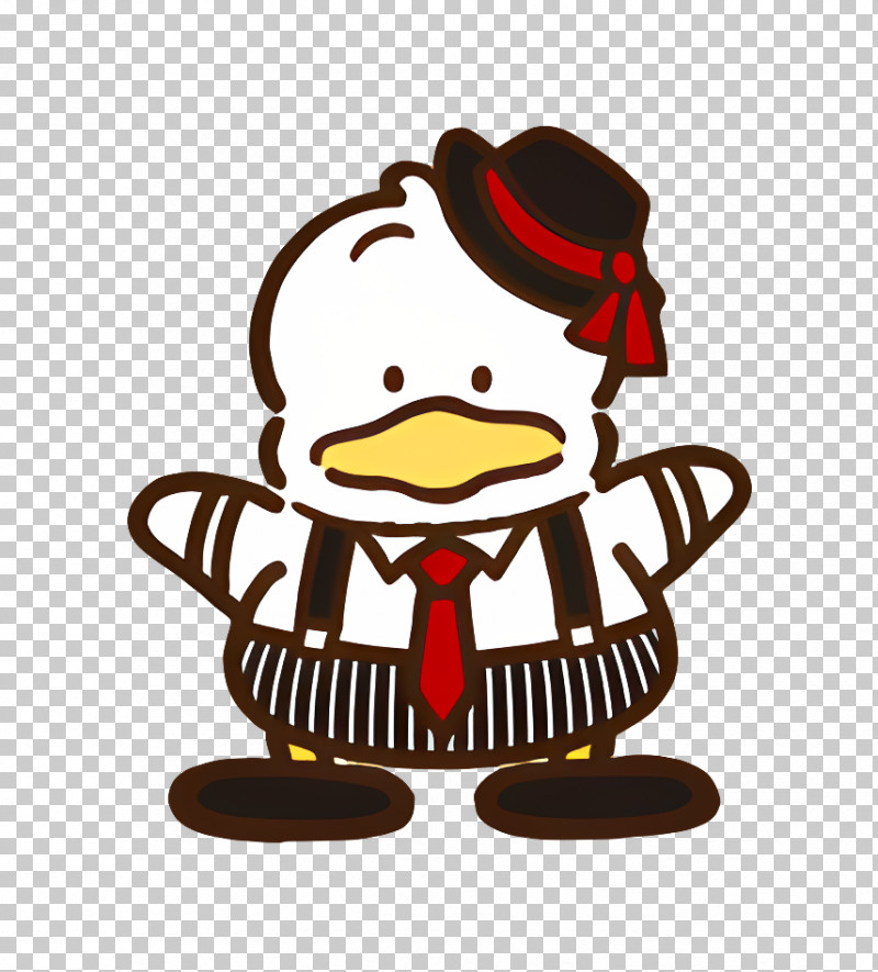 Pekkle - Duck With Hat And Tie PNG, Clipart, Cartoon, Cute, Duck ...
