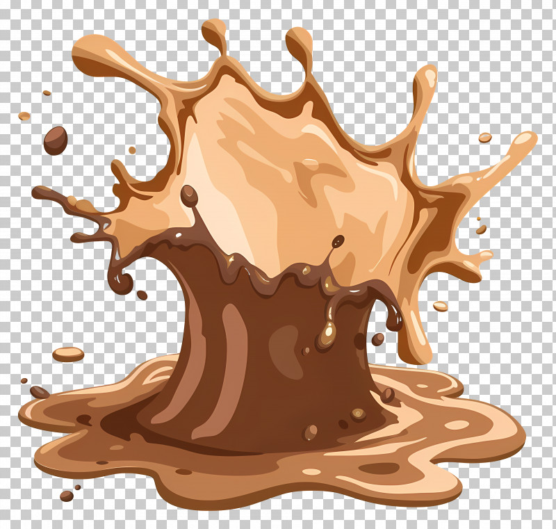 Chocolate Liquid - Illustration Of A Chocolate Splash PNG, Clipart ...