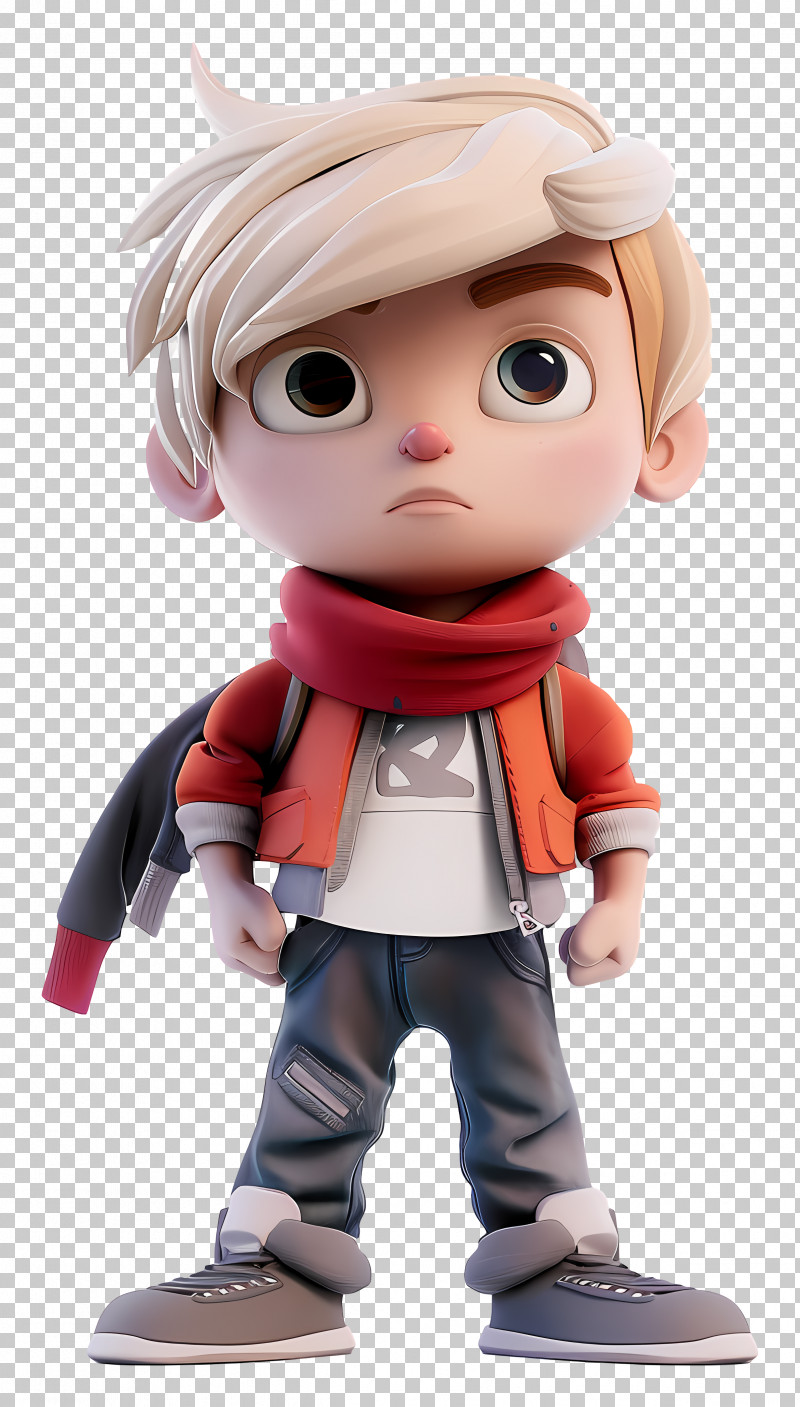 Xqc - Cartoon Boy With Scarf PNG, Clipart, 3d, Cartoon Boy, Cute, Scarf ...