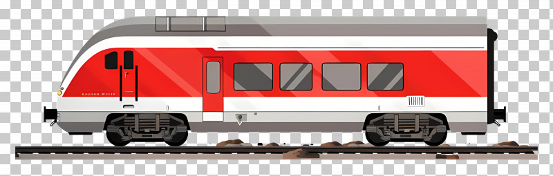 Train - Red Train On Tracks PNG, Clipart, Carriage, Journey, Locomotive ...