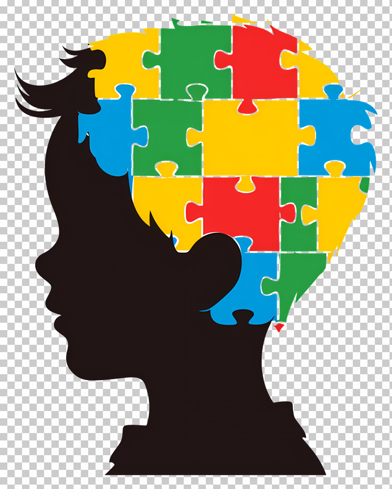 Puzzle Head - Puzzle Head Illustration PNG, Clipart, Colorful, Concept ...