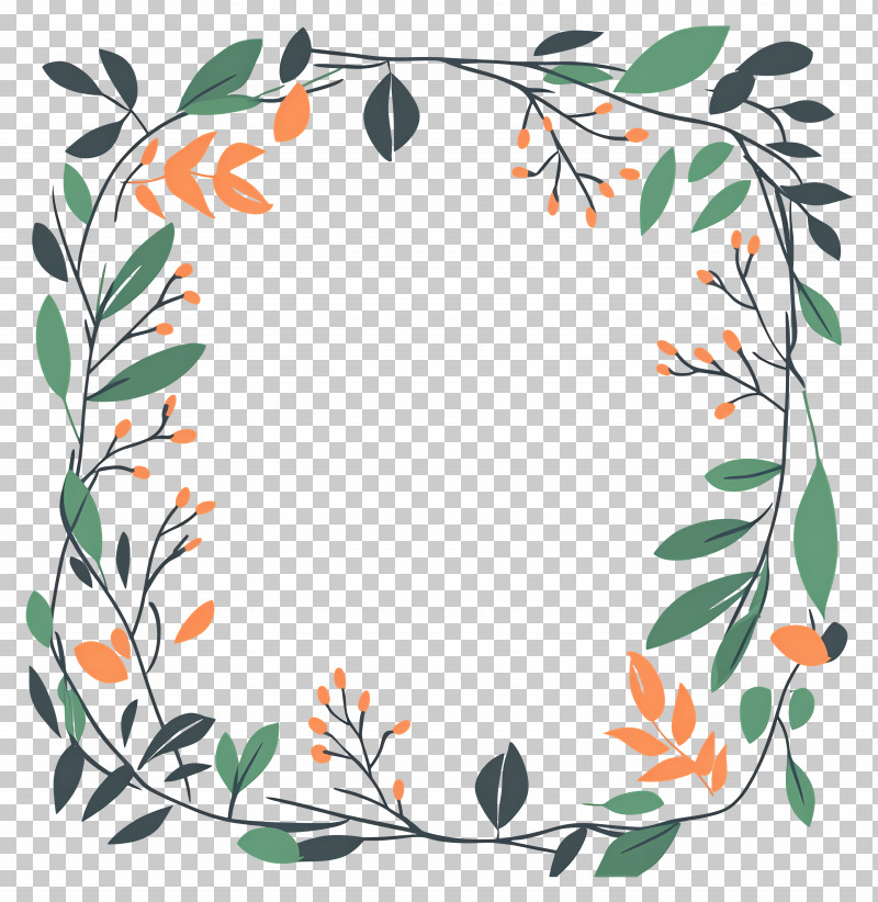 Cute Border - Botanical Frame Design PNG, Clipart, Artistic Frame ...