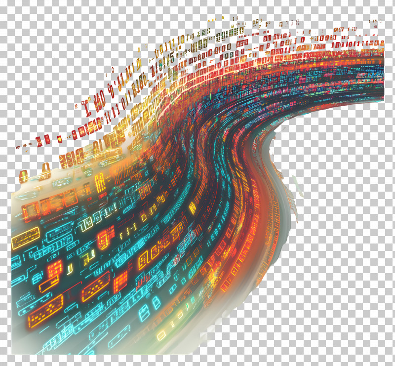 Data Corruption - Digital Wave Of Flowing Data PNG, Clipart, Binary, Code, Data, Data Corruption ...