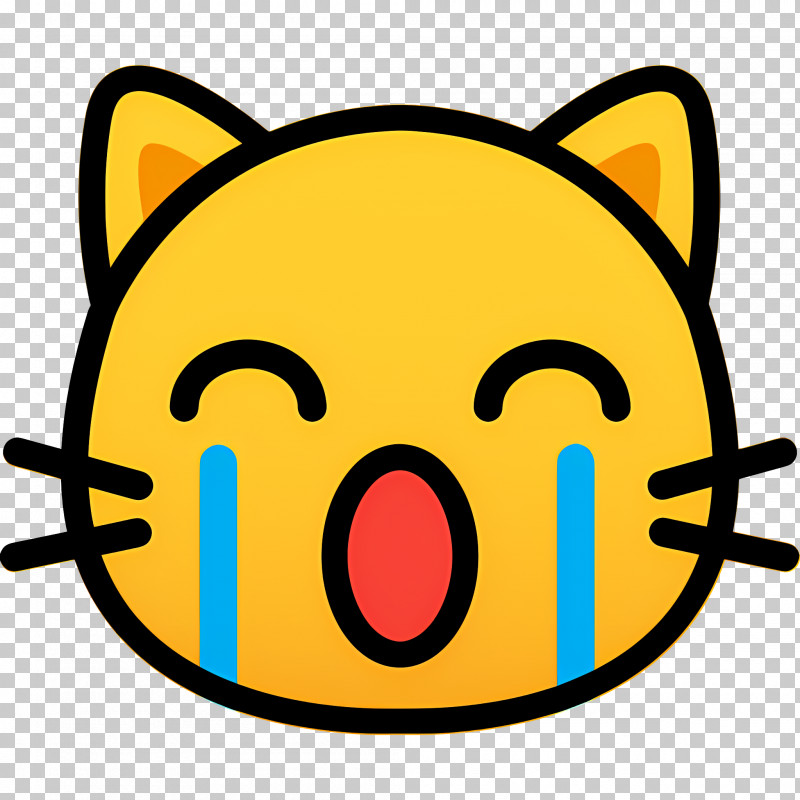 Cat Emoji - Crying Cat Emoji PNG, Clipart, Animal, Cat, Cat Emoji ...