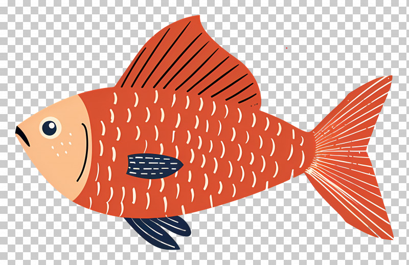 Fish - Cute Cartoon Red Fish Illustration PNG, Clipart, Animated ...
