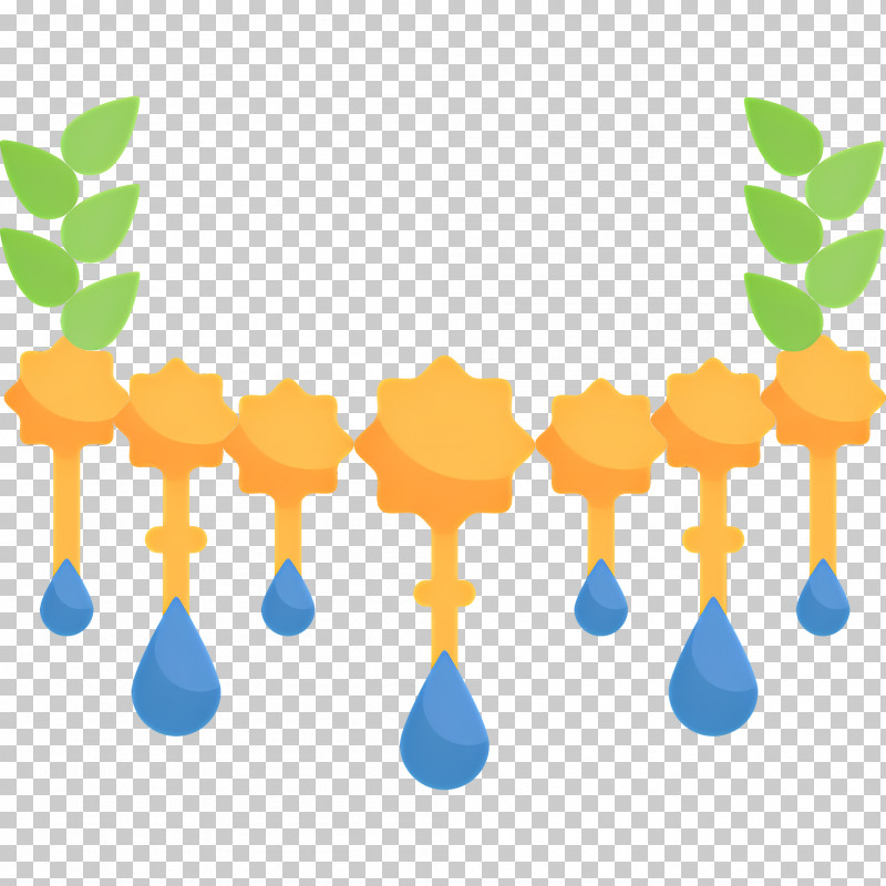 Flower Decoration - Efficient Drip Irrigation System For Plants PNG ...