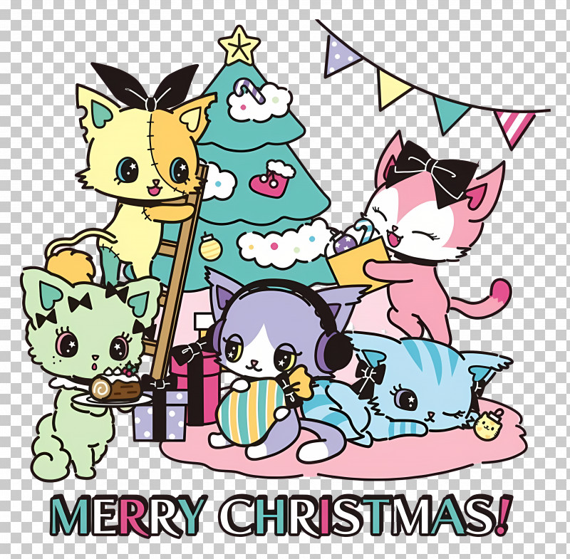 Beatcats - Christmas Cats Illustration PNG, Clipart, Beatcats ...