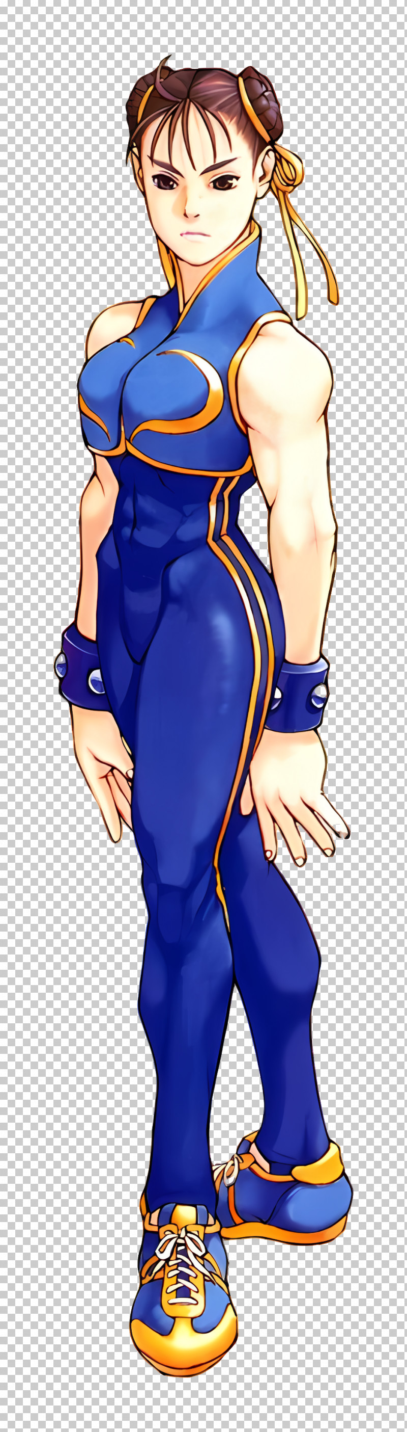 Chun Li - Cartoon Character In Blue Outfit PNG, Clipart, Action ...