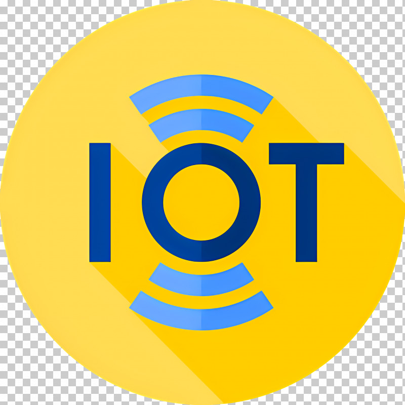 Internet Of Things - Internet Of Things (IOT) Logo With Wireless Symbol ...