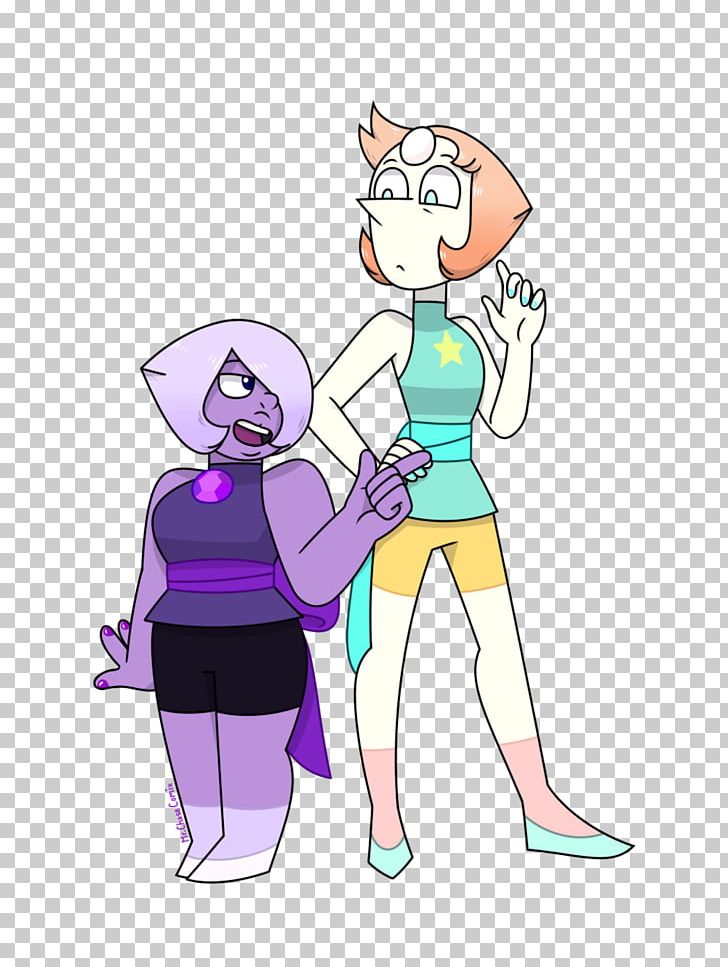 Amethyst Fan Art Pearl Purple PNG, Clipart, Area, Arm, Art, Boy ...