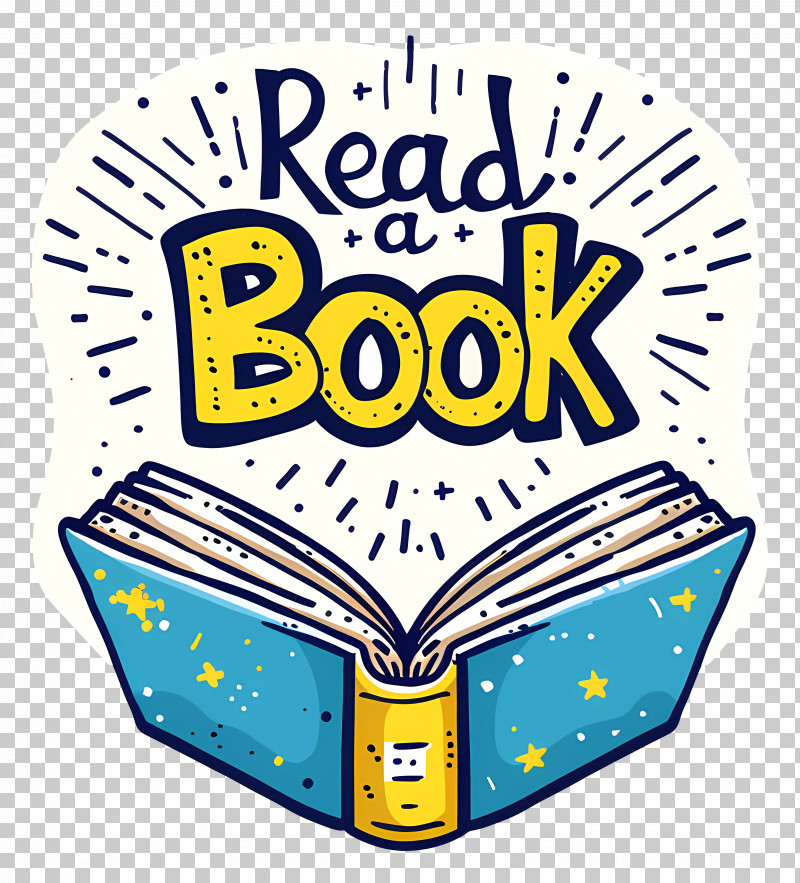 Read A Book Day - Book And Motivational Reading Quote Illustration PNG ...