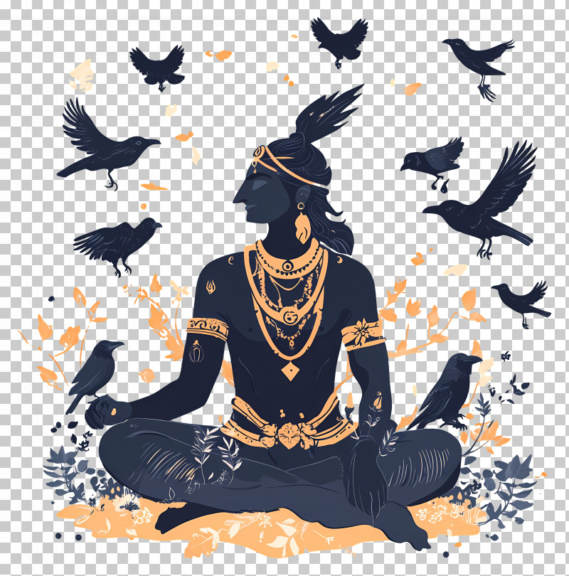 Shani Dev - Meditative Figure With Crows PNG, Clipart, Crows, Culture ... Shani Dev - Meditative Figure With Crows PNG, Clipart, Crows, Culture ...