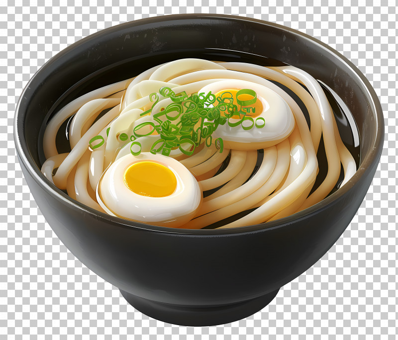 Udon - Udon With Egg In Black Bowl PNG, Clipart, Bowl, Comfort Food ...