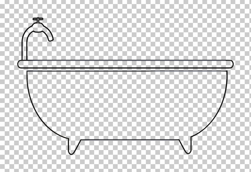 Bathtub - Outline Of A Bathtub PNG, Clipart, Bath, Bathroom, Bathtub ...