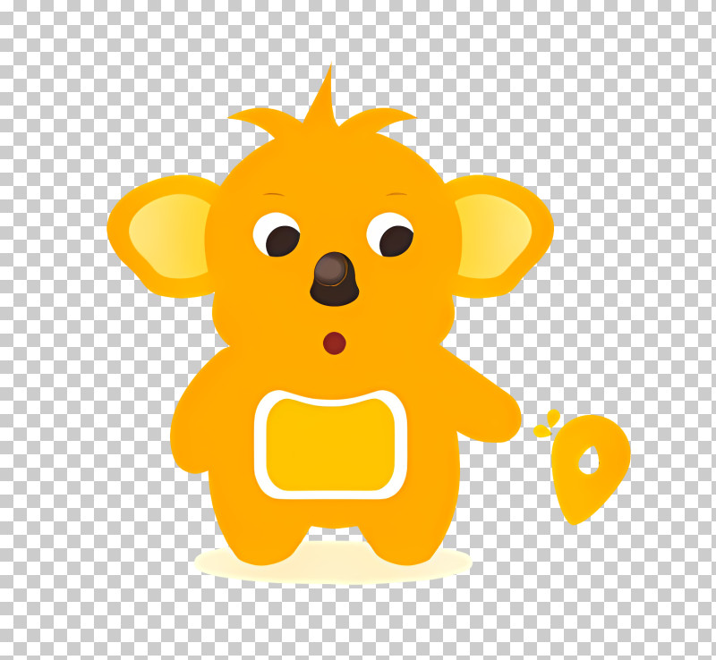 Icon - Playful Yellow Koala Cartoon Character PNG, Clipart, Adorable ...