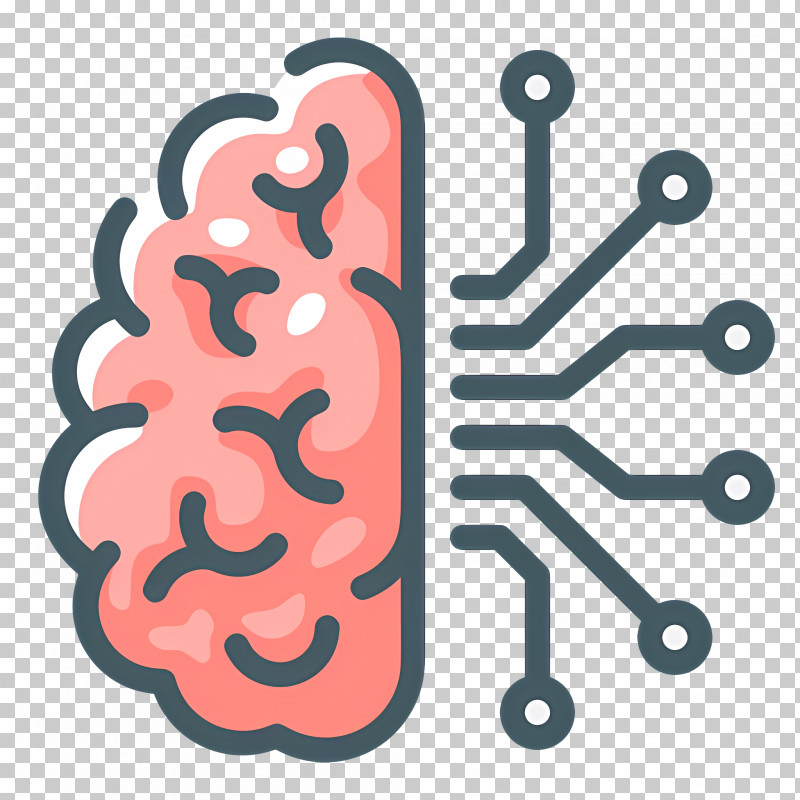 Artificial Intelligence - Brain And Circuit Icon For Tech Concept PNG ...