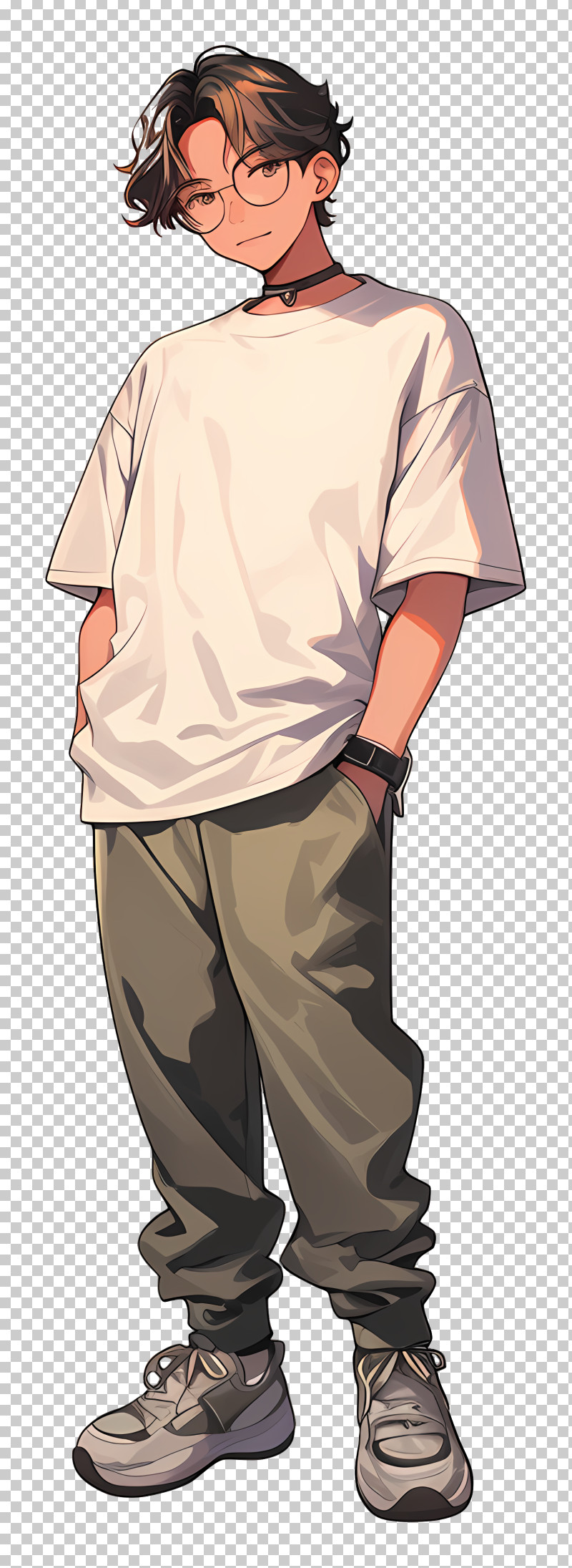 Cool Anime - Person In Casual Outfit PNG, Clipart, Casual Outfit, Cool ...