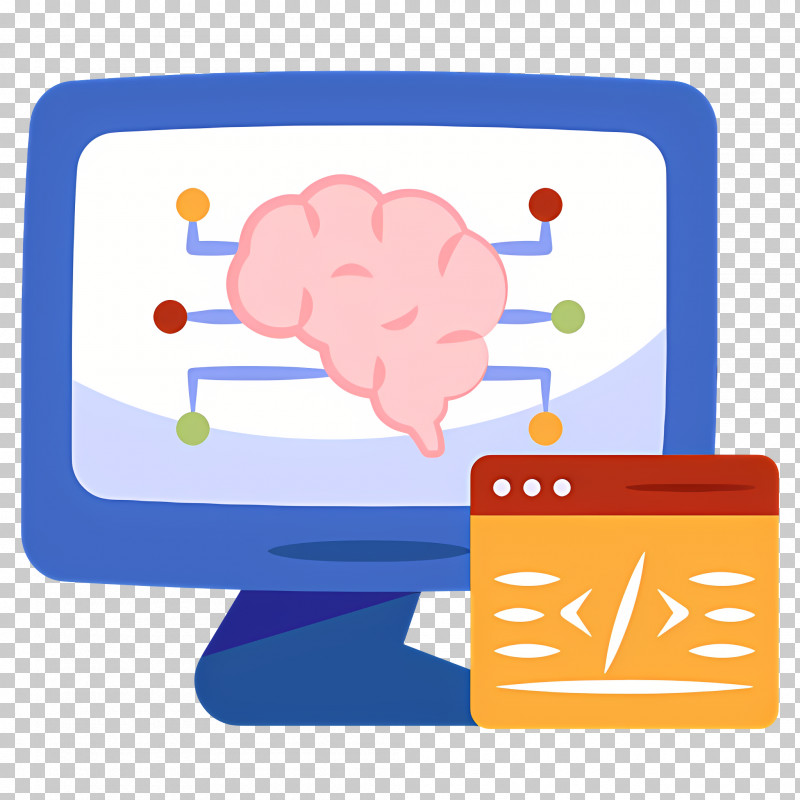 Artificial Intelligence - Brain Cartoon Illustration For Education ...
