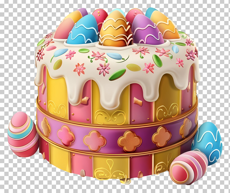 Easter Day Cake - Colorful Easter Cake PNG, Clipart, Celebration ...